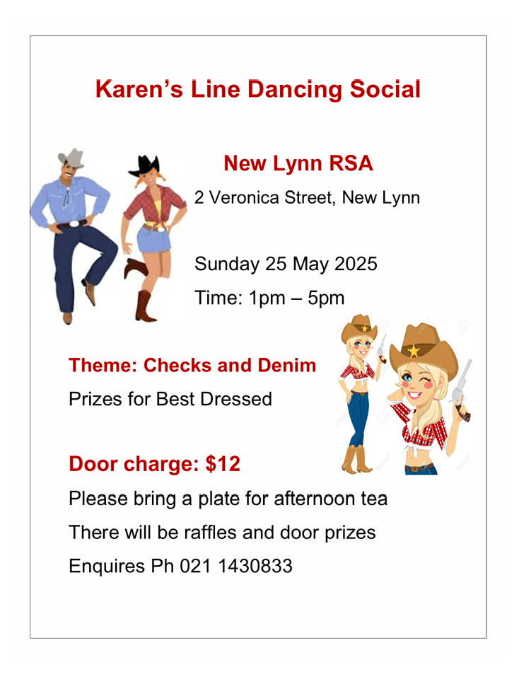 Karen's Line Dancing Social - Linedance NZ