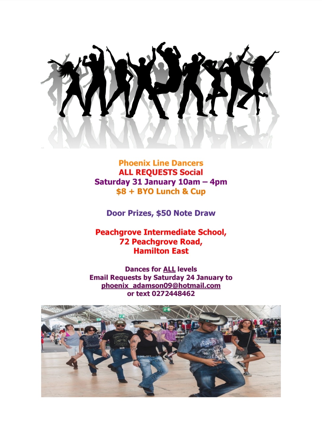 Phoenix Line Dancers 'ALL REQUESTS' Social - Linedance NZ